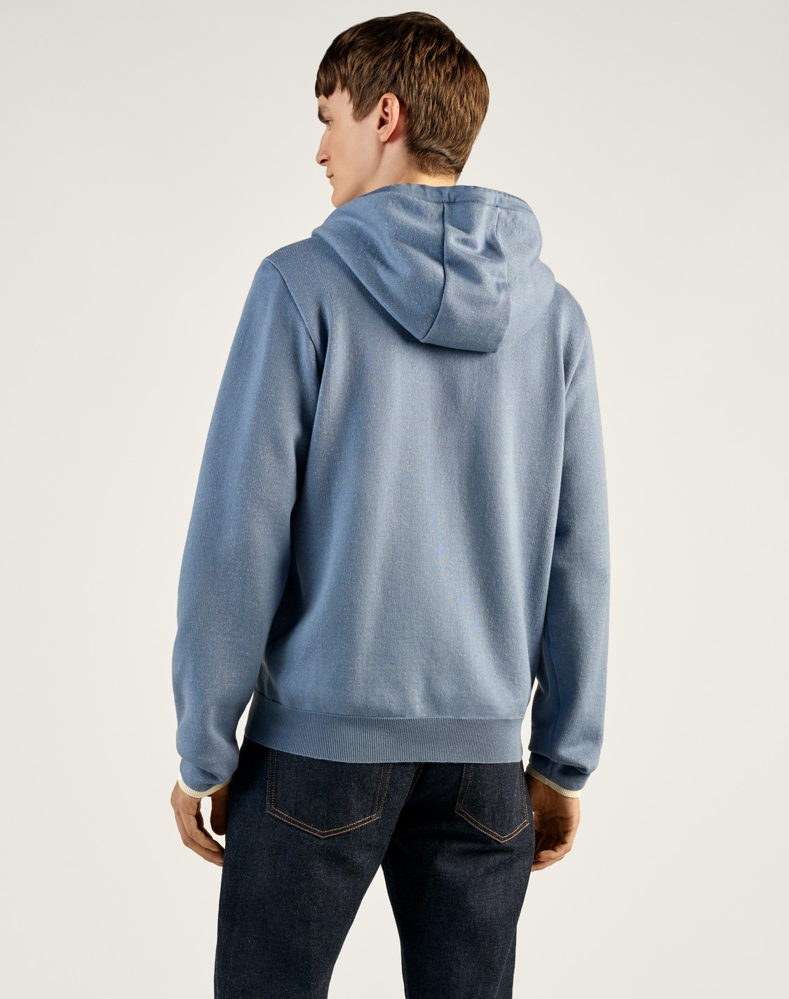 Men's Knitted Cotton Cashmere Hoodie | dunhill AE Online Store