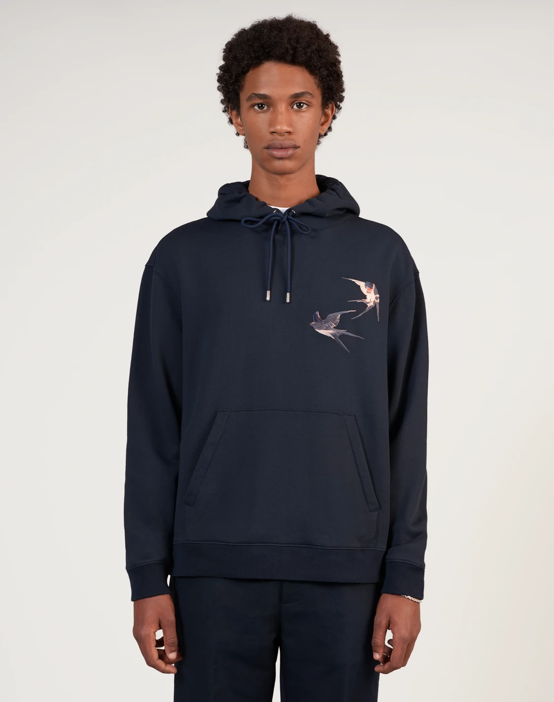 Men's SPRING SWALLOWS HOODIE | dunhill US Online Store